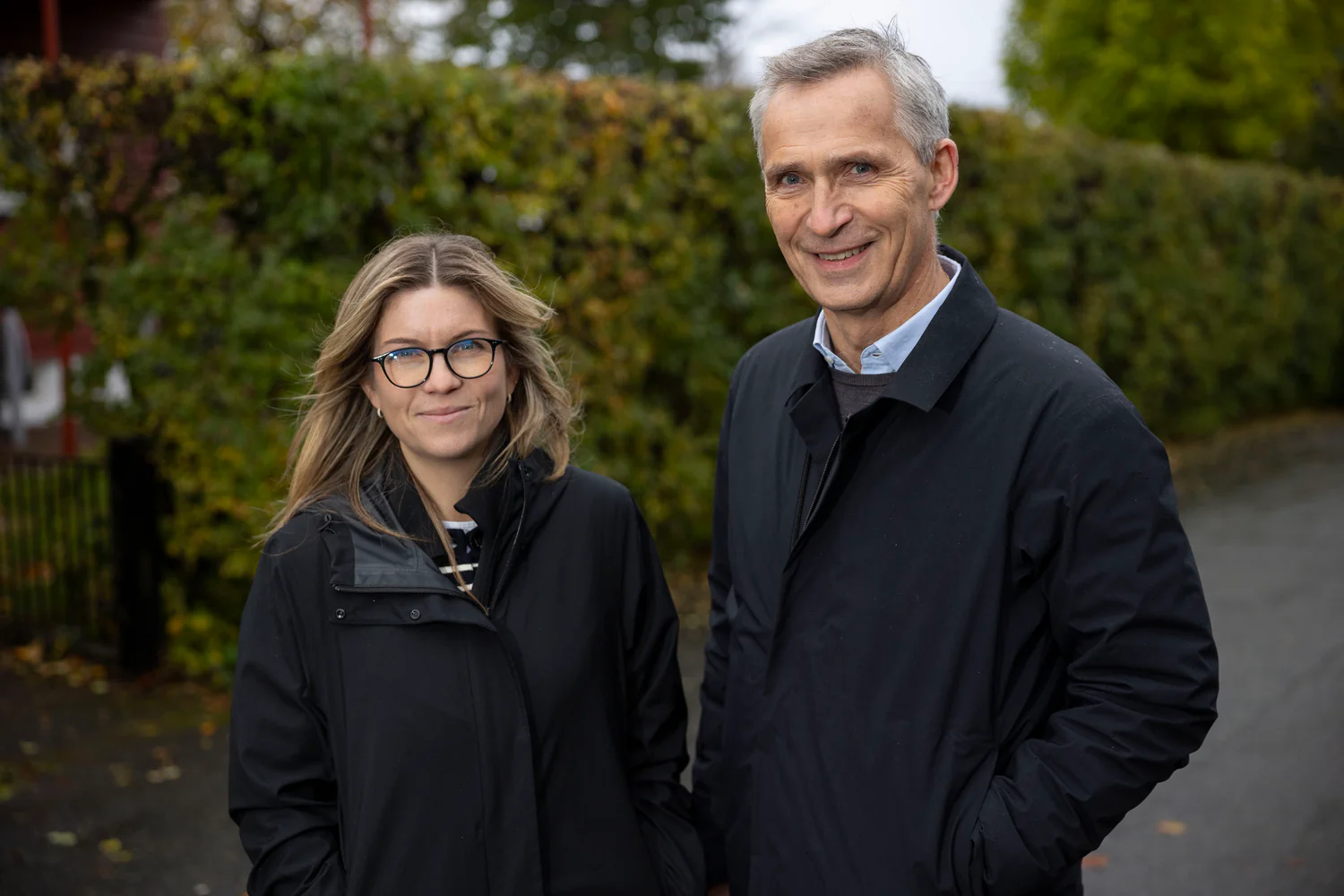 Jens glemte Sissel i et presidentpalass